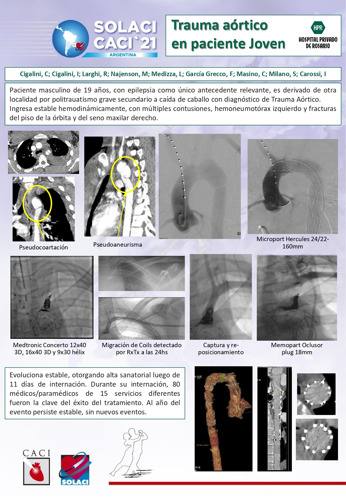 SOLACI-CACI 2021: Trauma aórtico en paciente joven - SCITE